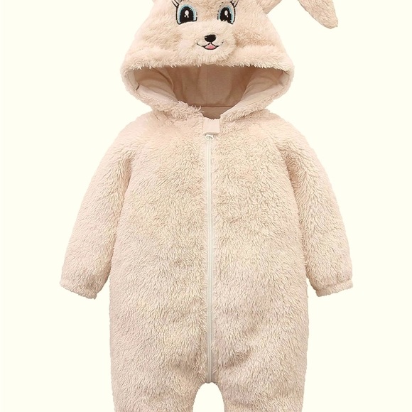 Hikio | One Pieces | The Cutest New Cartoon Bunny Winter Furry Jumpsuit ...